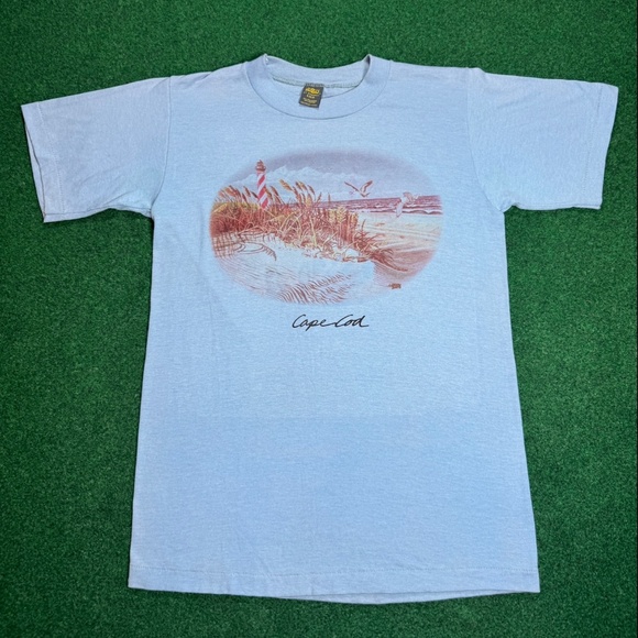 Jerzees | Shirts | Vintage 7s 80s Cape Cod Mens Small Jerzees Blue True ...